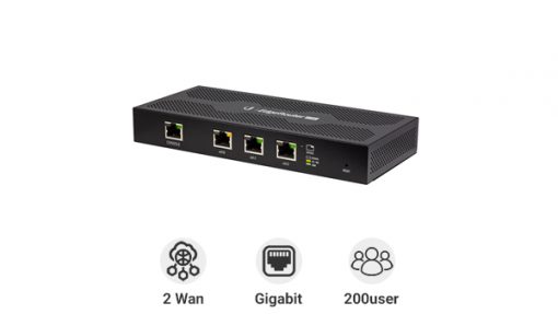 Ubiquiti EdgeRouter Lite ERLite-3 | Router chịu tải 200 user, 3 Wan/Lan ...