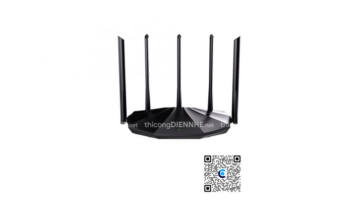 Tenda AX2 | Bộ Phát Wifi 6 Tốc Độ AX1500, 1 Gigabit WAN Port và 3 Gigabit LAN Ports.